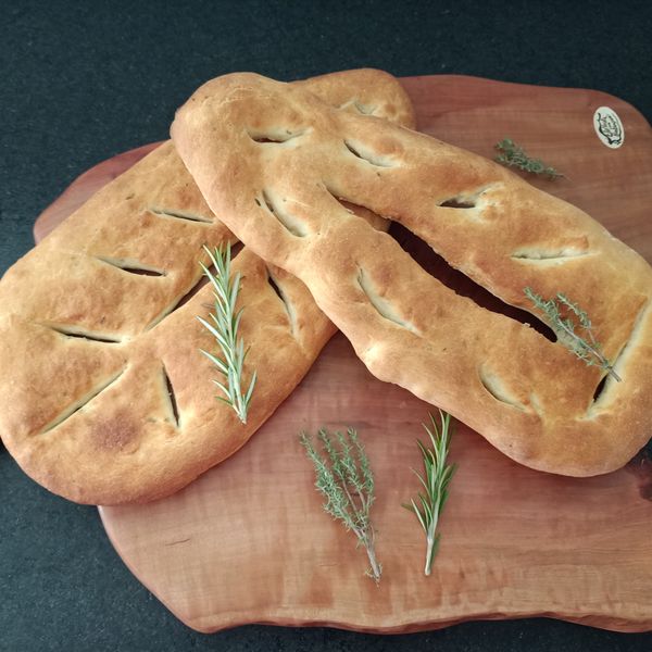 Fougasse con timo e rosmarino - Al.Ta Cucina | Loredana1
