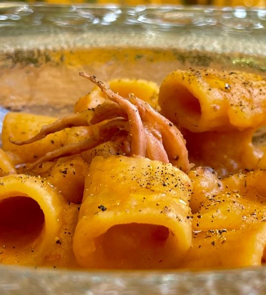 P.P.T. (Pasta Patate Totani) - Al.ta Cucina | chefindomicilio