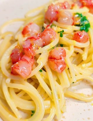 SPAGHETTI AOP E GAMBERI ROSSI - Al.ta Cucina | FraiFornelli