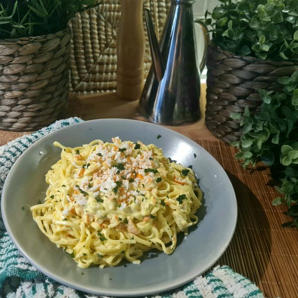 Tagliolini con polpa di granchio e zafferano - Al.Ta Cucina | Briciole ...
