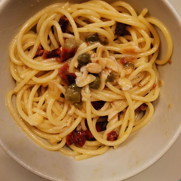 Spaghettino mediterraneo - Al.ta Cucina | mati_alba_