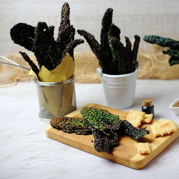 Cavolo nero chips - Al.ta Cucina | lucianaincucina