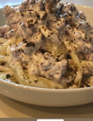 Strangozzi alla norcina - Al.ta Cucina | sonoiolafra