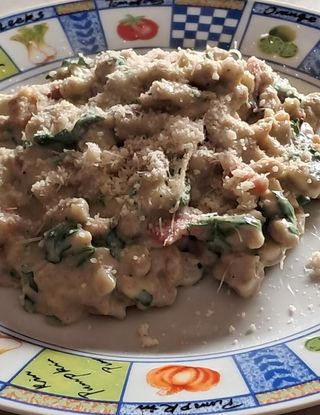 Spatzle di grano saraceno con crema di patate speck e rucola - Al.ta ...