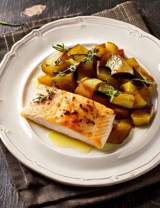 Filetto di merluzzo con melanzane - Al.ta Cucina | heltamain