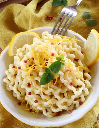 Riccioli al Pesto di Limoni - Al.ta Cucina | profumodilimoniblog