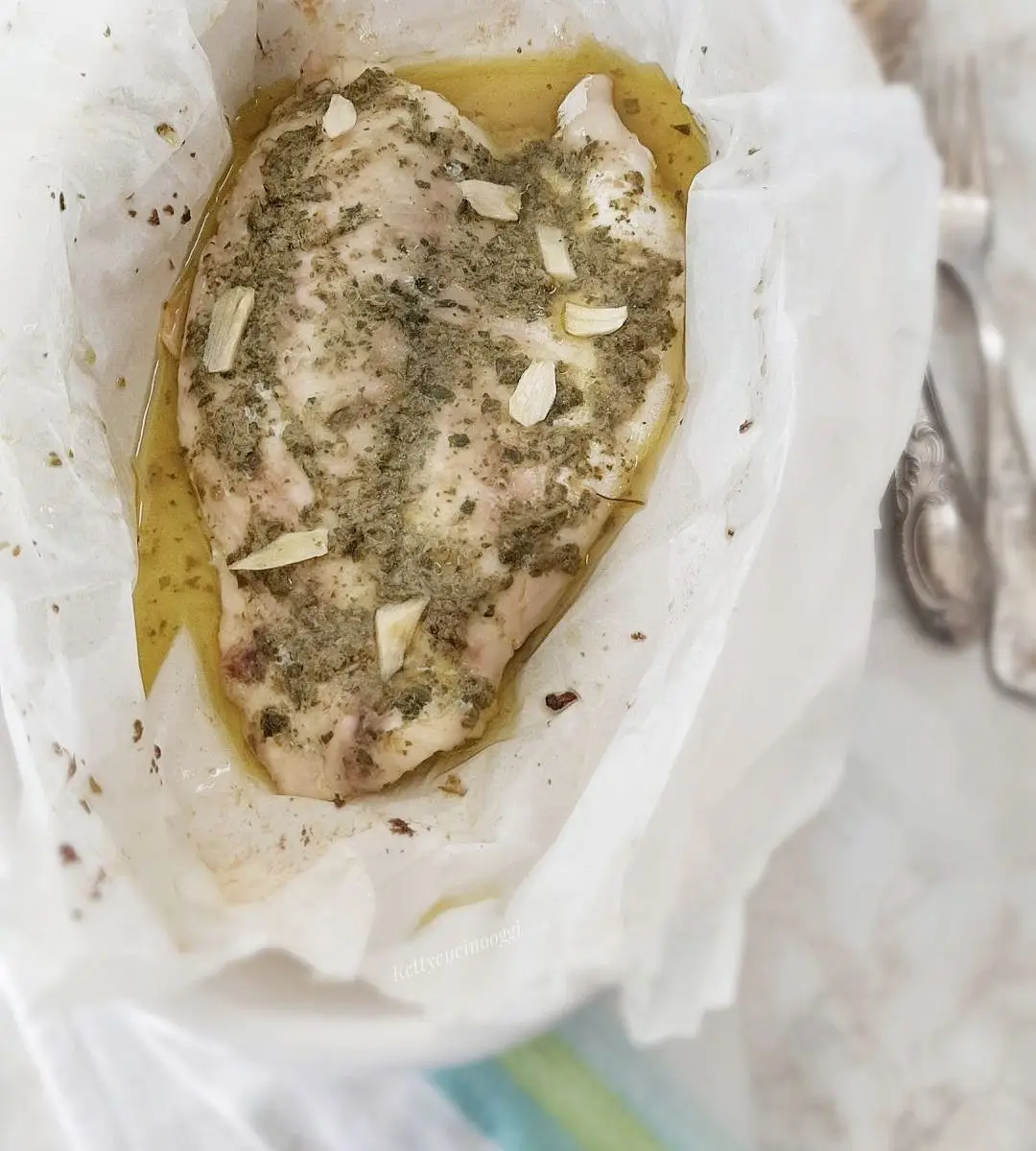 FILETTO DI PERSICO AGLI AROMI | Al.ta Cucina