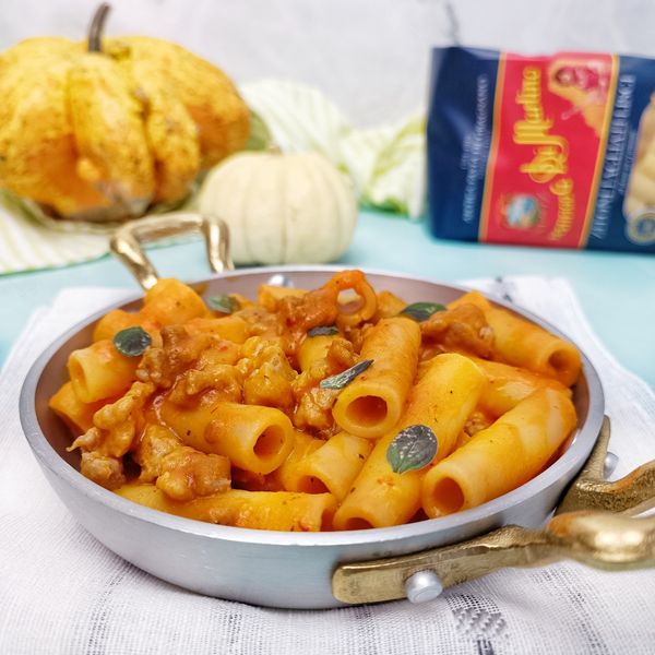 ZITONI CON ZUCCA SALSICCIA E 'NDUJA - Al.ta Cucina | kettycucinooggi