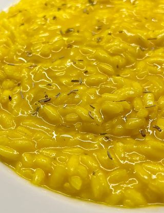 Risotto zafferano, taleggio, rosmarino - Al.ta Cucina | giadaconti