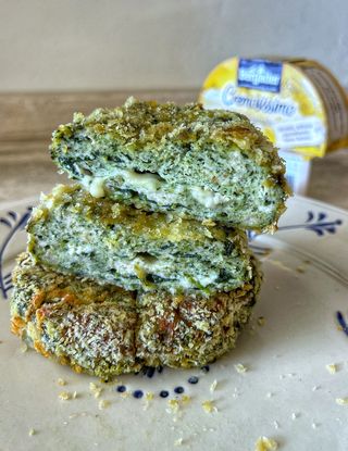 Spinacine di pollo con cuore di Cremosissimo Bergader - Al.ta Cucina ...