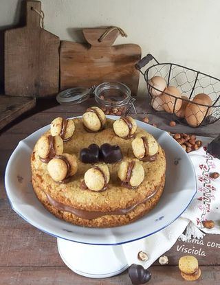 Torta bacio di dama - Al.ta Cucina | visciola.versilia