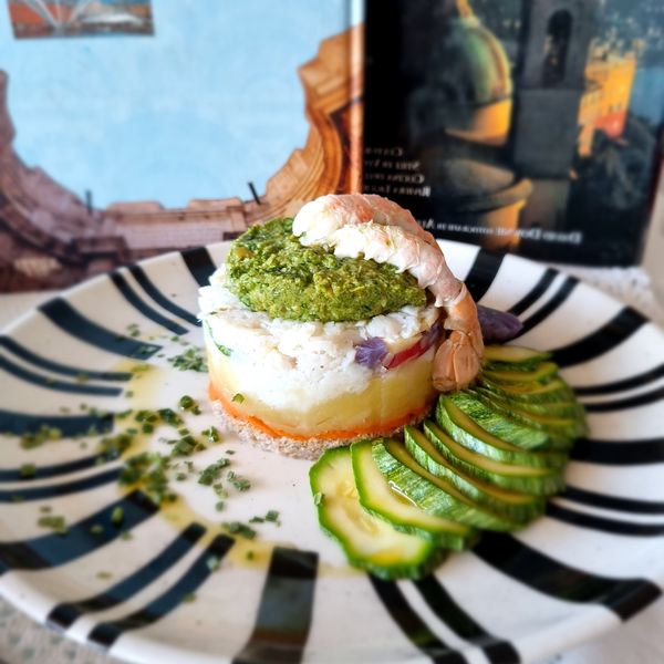 Cappon Magro light monoporzione - Al.Ta Cucina | cinziafontanini