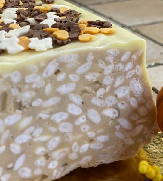 Torrone al cioccolato bianco e cereali - Al.Ta Cucina | simoneantonella54