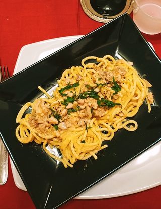 Spaghettone fresco con ragù bianco di coniglio - Al.ta Cucina | Mom_y_Ruth