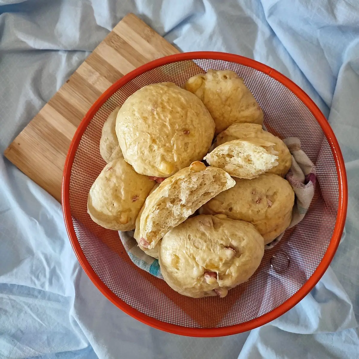 Panini con formaggio e mortadella | Al.ta Cucina