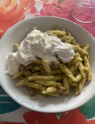 Pesto di zucchine, salsiccia e stracciatella - Al.ta Cucina | sarah91.sde