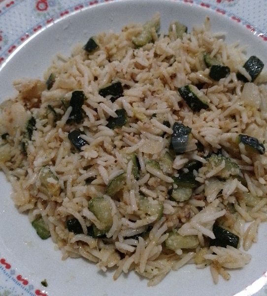 Riso basmati con zucchine light | Al.ta Cucina