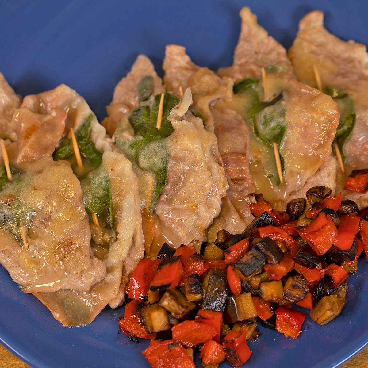 Saltimbocca alla romana con contorno di verdure | Al.ta Cucina