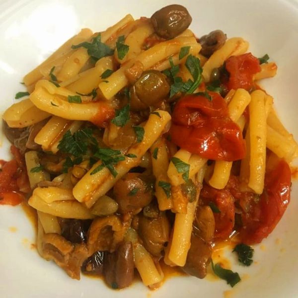 Casarecce alla mediterranea | Al.ta Cucina