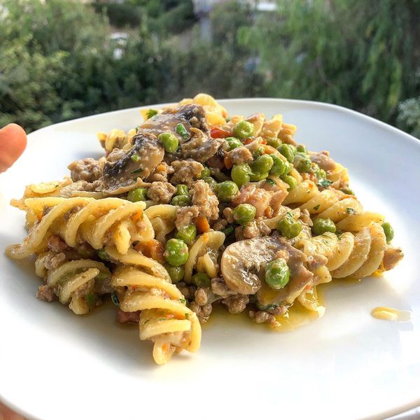 Fusilloni alla boscaiola | Al.ta Cucina