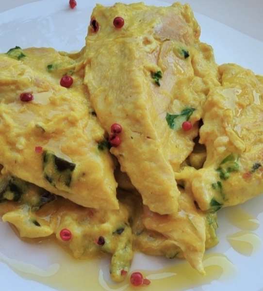 Pollo cremoso con zucchine e salsa al Philadelphia | Al.ta Cucina