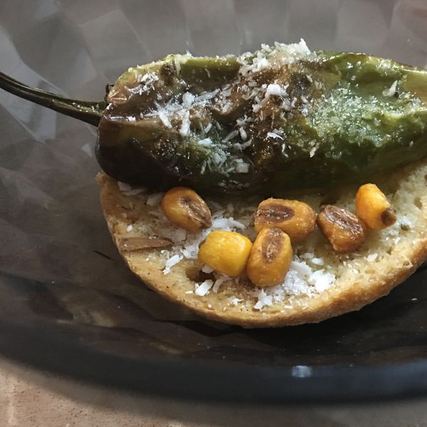 Peperone con cannella mais e cocco | Al.ta Cucina