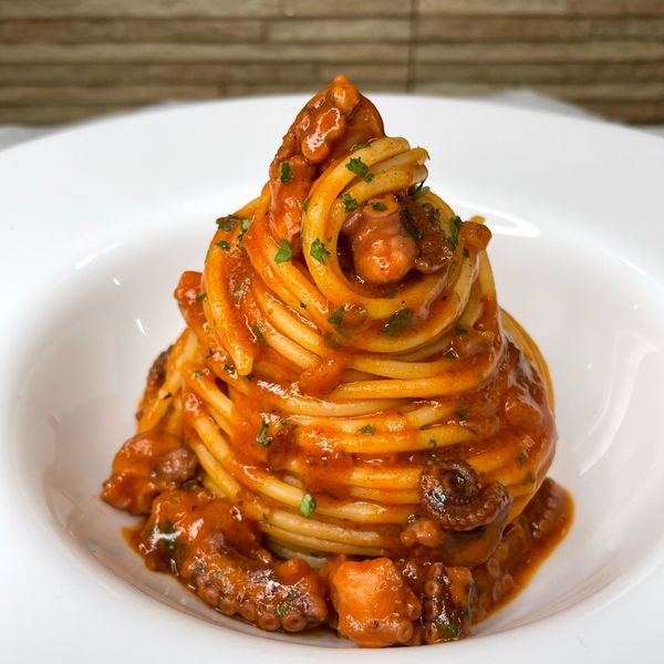 Spaghetti con ragú di polpo🐙 | Al.ta Cucina