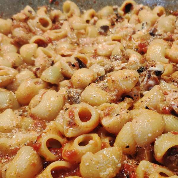 Pipe rigate alla Siciliana rivisitata. | Al.ta Cucina