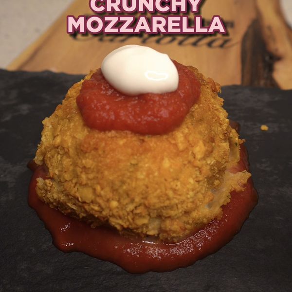 Crunchy mozzarella 😍 | Al.ta Cucina