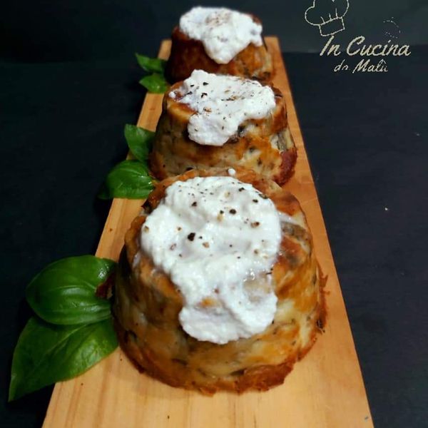 Tortini di melanzane e ricotta | Al.ta Cucina