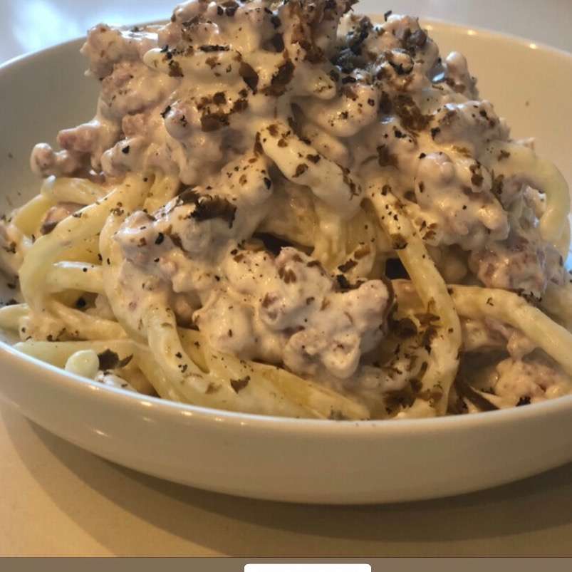 Strangozzi alla norcina | Al.ta Cucina