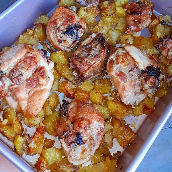 Pollo Con Patate Al Forno | Al.ta Cucina