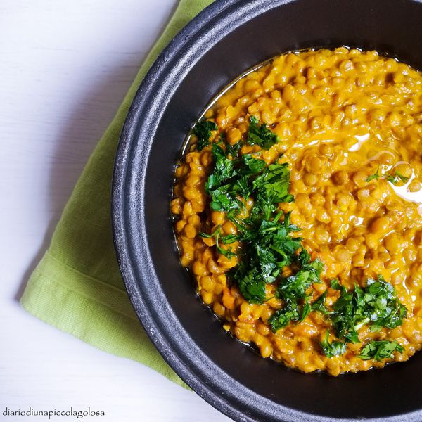 Curry di lenticchie al latte di cocco | Al.ta Cucina