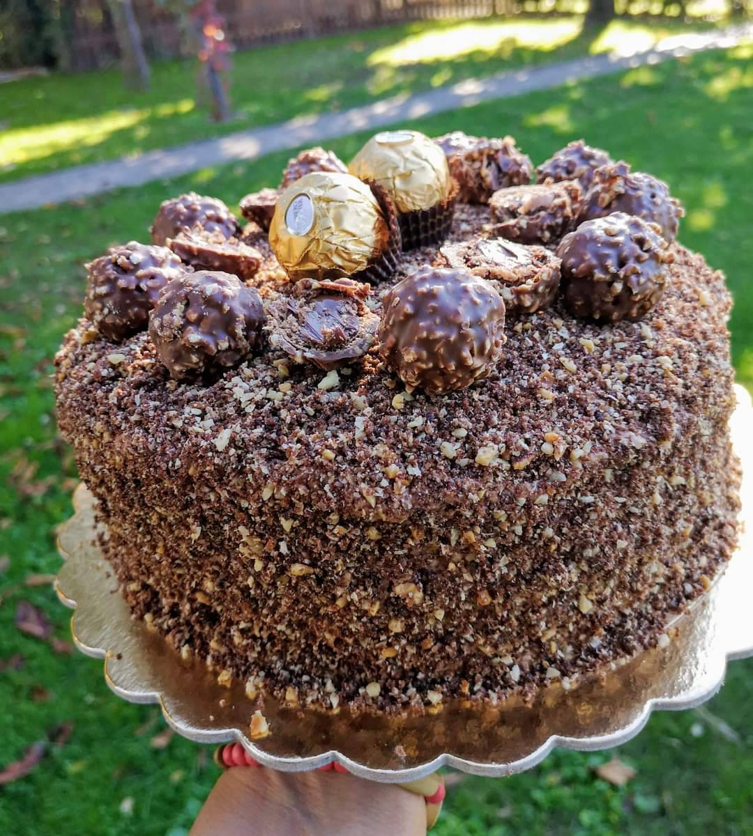 Torta Ferrero Rocher #BrigataAltaCucina | Al.ta Cucina