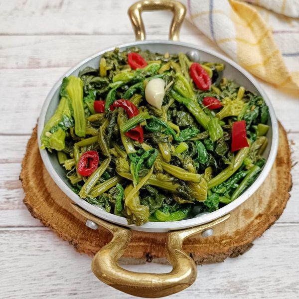 CIME DI RAPA IN PADELLA | Al.ta Cucina