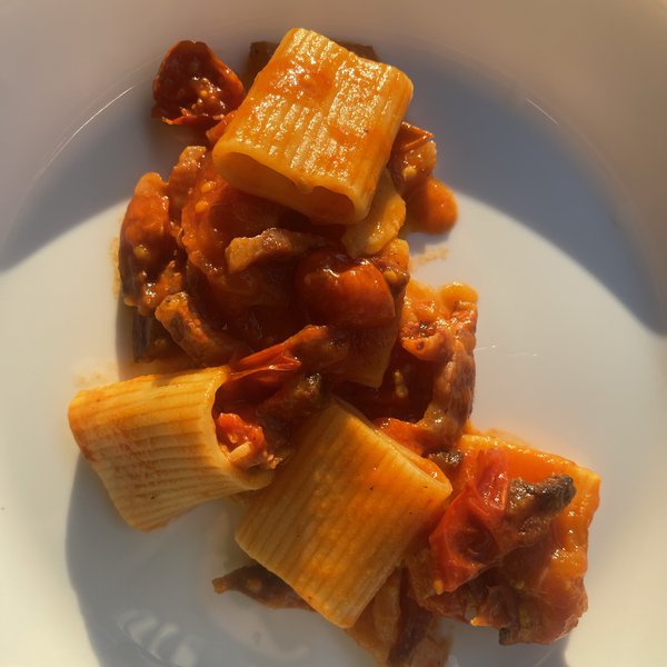 Matriciana piatto tipico Romano - Al.ta Cucina