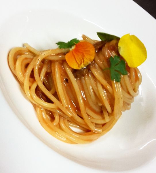 Spaghetti al riccio fresco | Al.ta Cucina