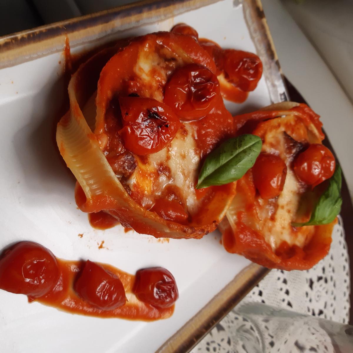 Caccavele al sugo di ciliegino, provola ragusana e melanzana | Al.ta Cucina